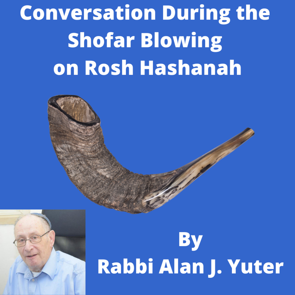 Conversation During the Shofar Blowing on Rosh Hashanah – InstaTwitter ...