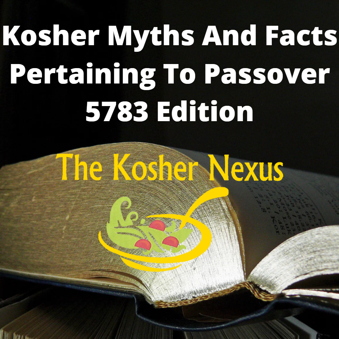 Passover Myths And Facts (578) | UTJ Viewpoints